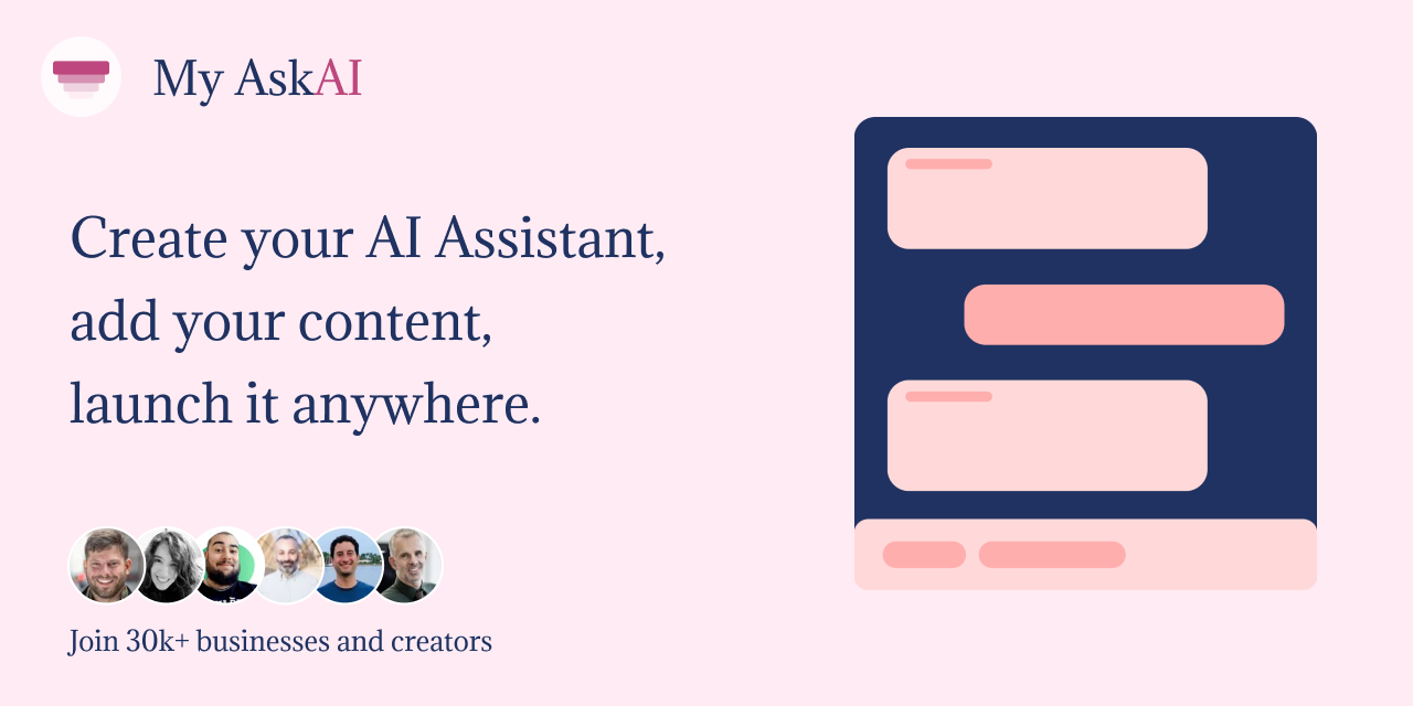 Your own AI assistant for internal knowledge management — My AskAI
